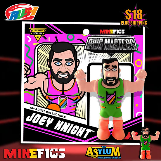 Unreleased Rush Collectibles Min-E-Figs Joey Knight [Exclusive ...