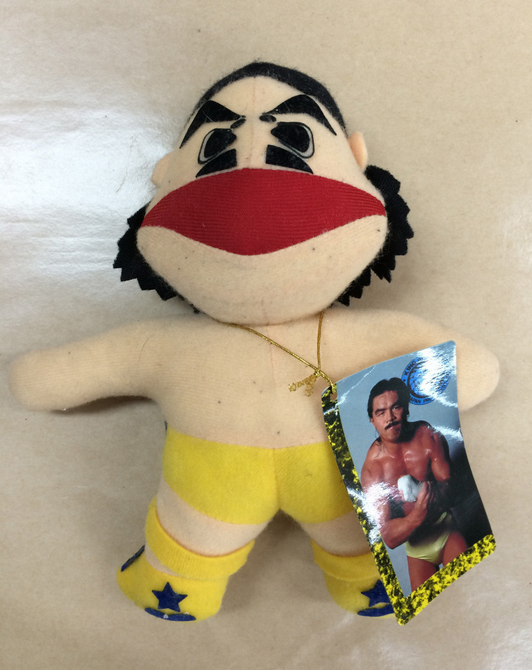 NJPW Roller Tron Plush Arcade Prizes Hiroshi Hase – Wrestling Figure ...