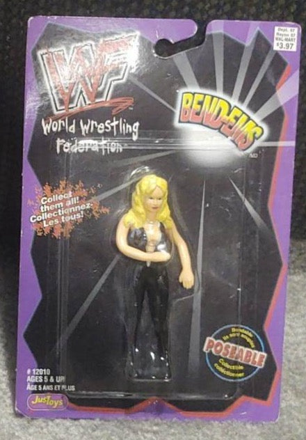 1998 WWF Just Toys Bend-Ems Canadian Series 9 Sable – Wrestling Figure ...