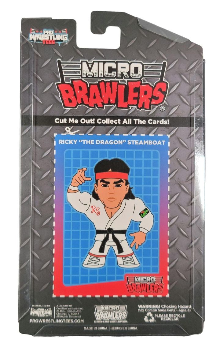 2023 Pro Wrestling Tees Crate Exclusive Micro Brawler Ricky "The Drago ...