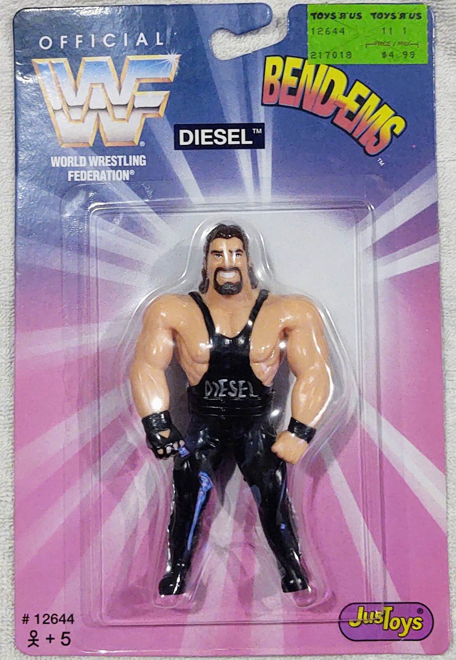 Just Toys WWF Bend-Ems, Micro Bend-Ems & Stretch-Ems – Wrestling Figure Database