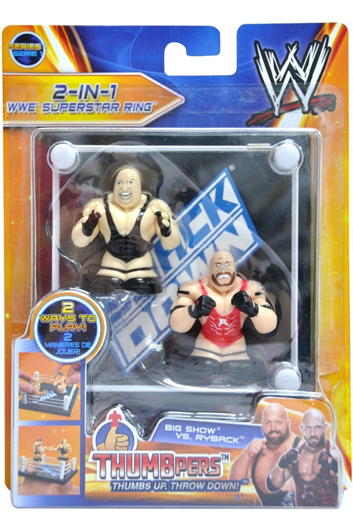 Wicked Cool Toys WWE Authentic Scale Wrestling Rings & Playsets, Bobbl ...