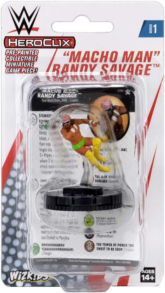 2019 WWE WizKids HeroClix Series 1 "Macho Man" Randy Savage – Wrestling ...