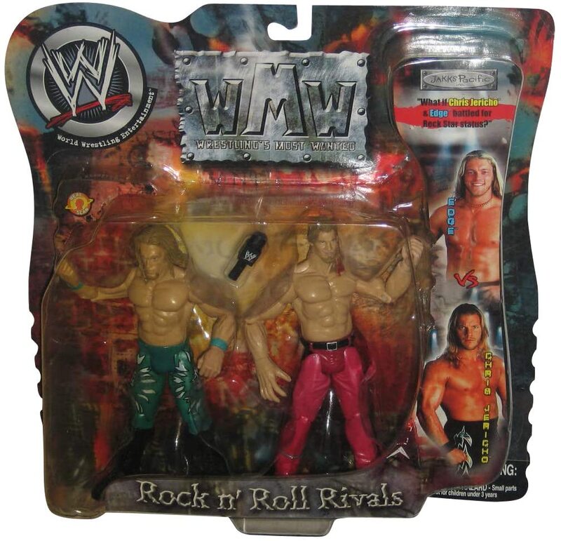 2002 WWE Jakks Pacific Titantron Live Wrestling's Most Wanted: Edge ...