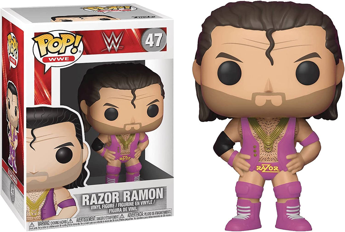 2018 WWE Funko POP! Vinyls 47 Razor Ramon – Wrestling Figure Database