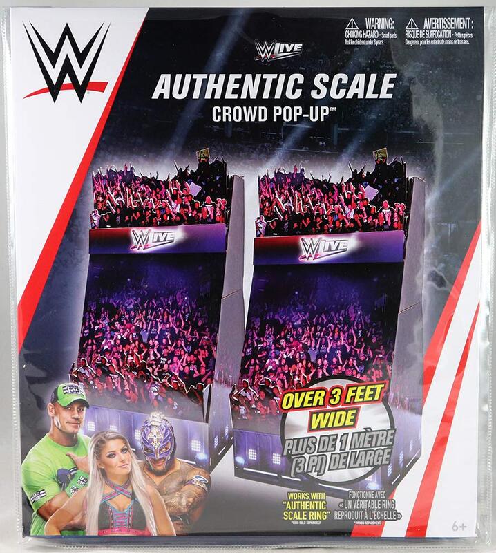 2019 WWE Wicked Cool Toys Authentic Scale Crowd Pop-Up [Exclusive ...