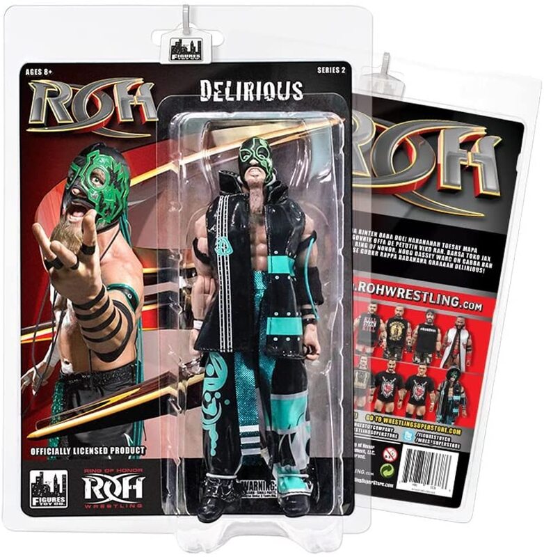 2017 ROH Figures Toy Company Series 2 Delirious – Wrestling Figure Database