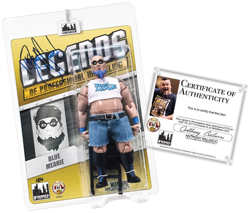 2016 FTC Legends of Professional Wrestling [Modern] Series 1 Blue Mean ...