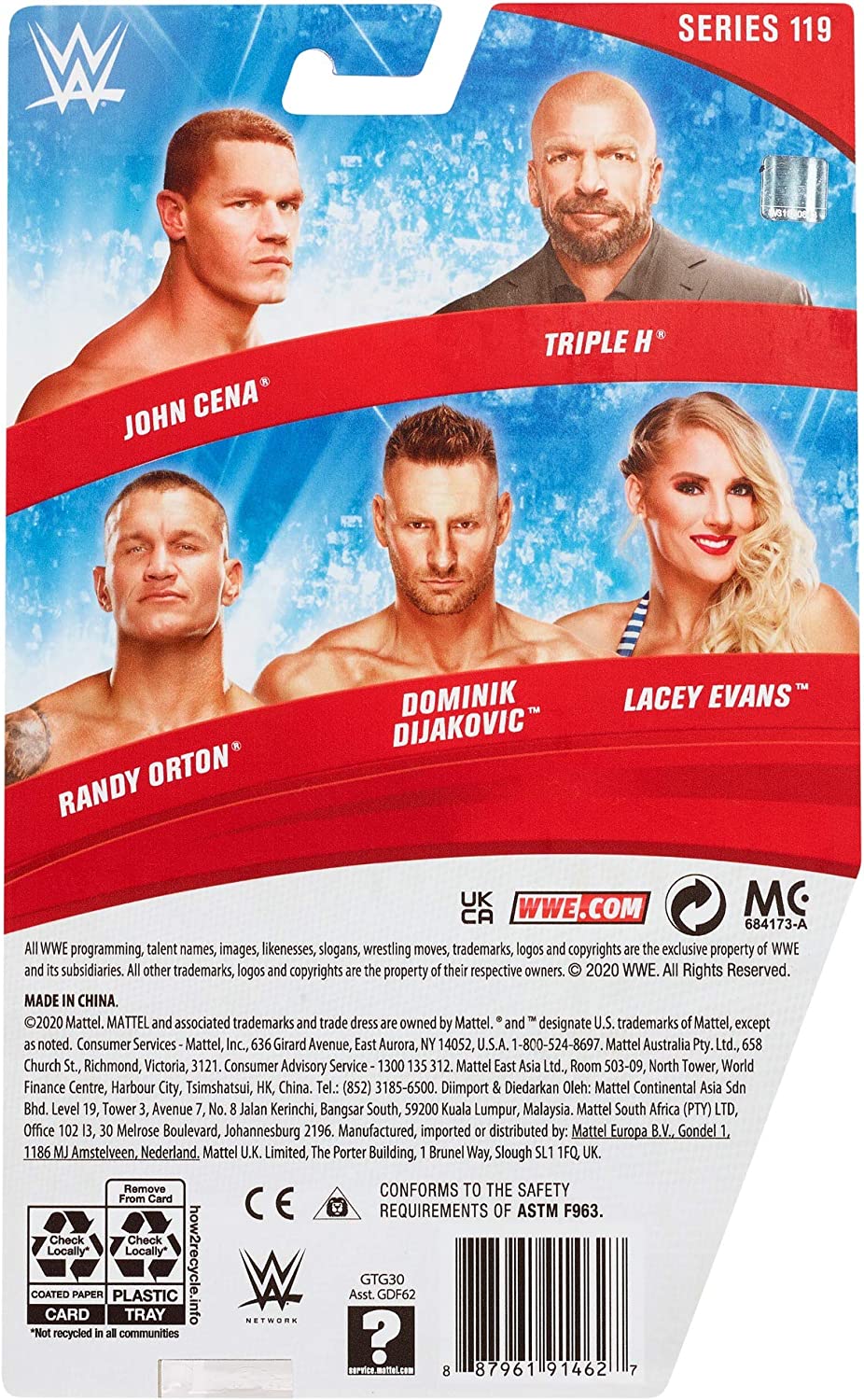 2021 WWE Mattel Basic Series 119 John Cena – Wrestling Figure Database