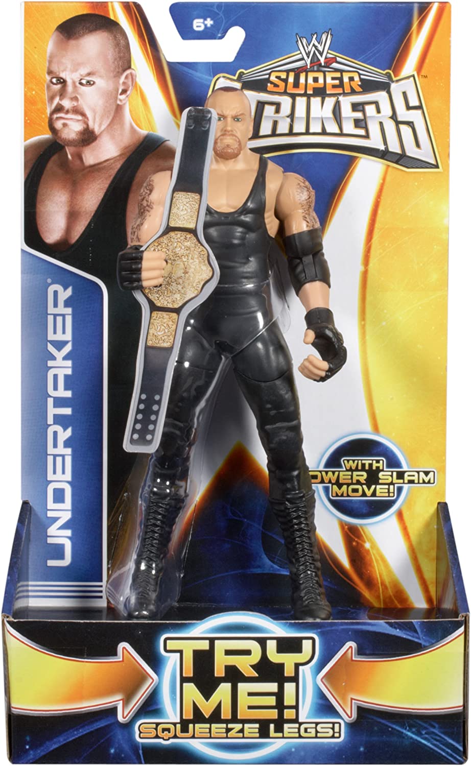 2013 WWE Mattel Super Strikers Series 3 Undertaker – Wrestling Figure ...