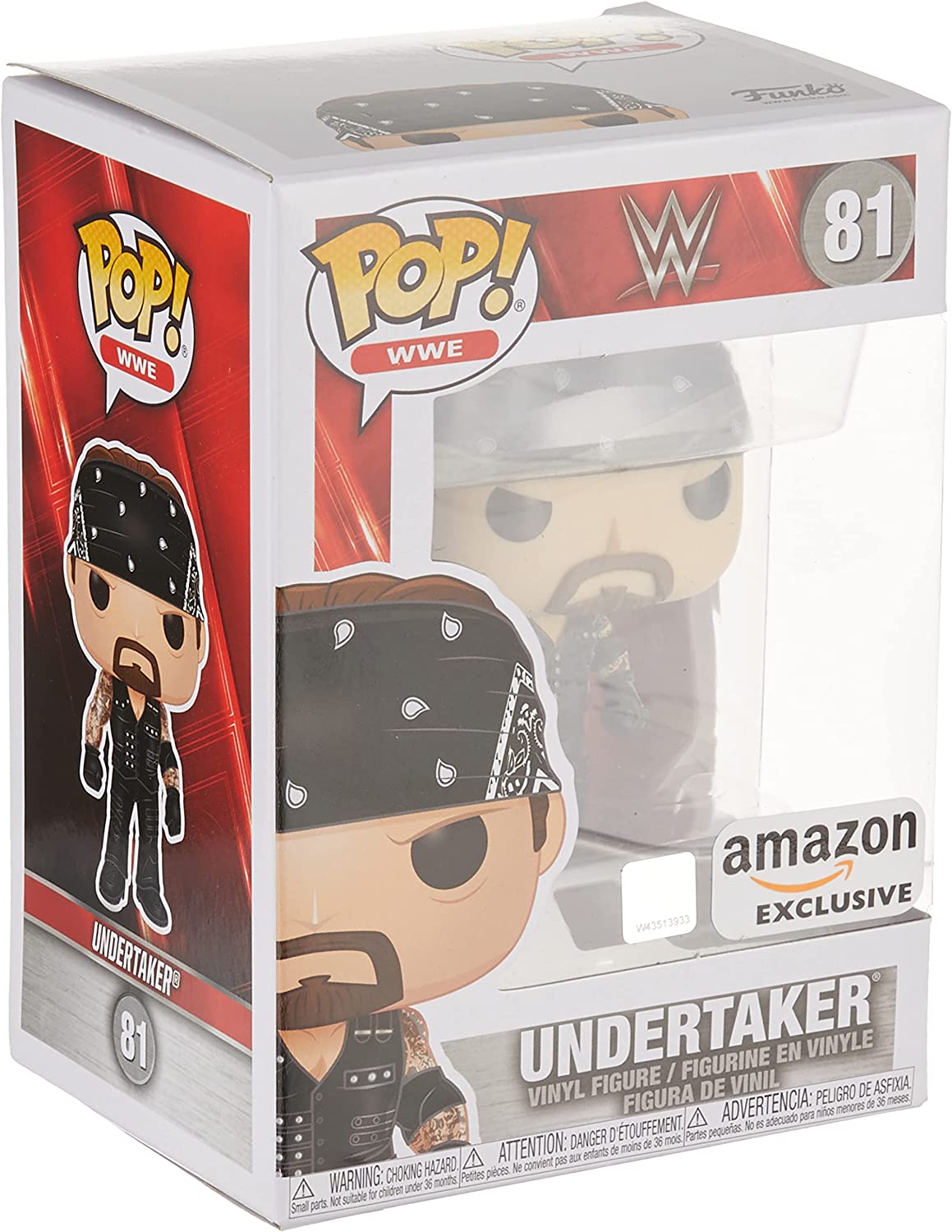 2020 WWE Funko POP! Vinyls 81 Undertaker [Exclusive] – Wrestling Figure ...
