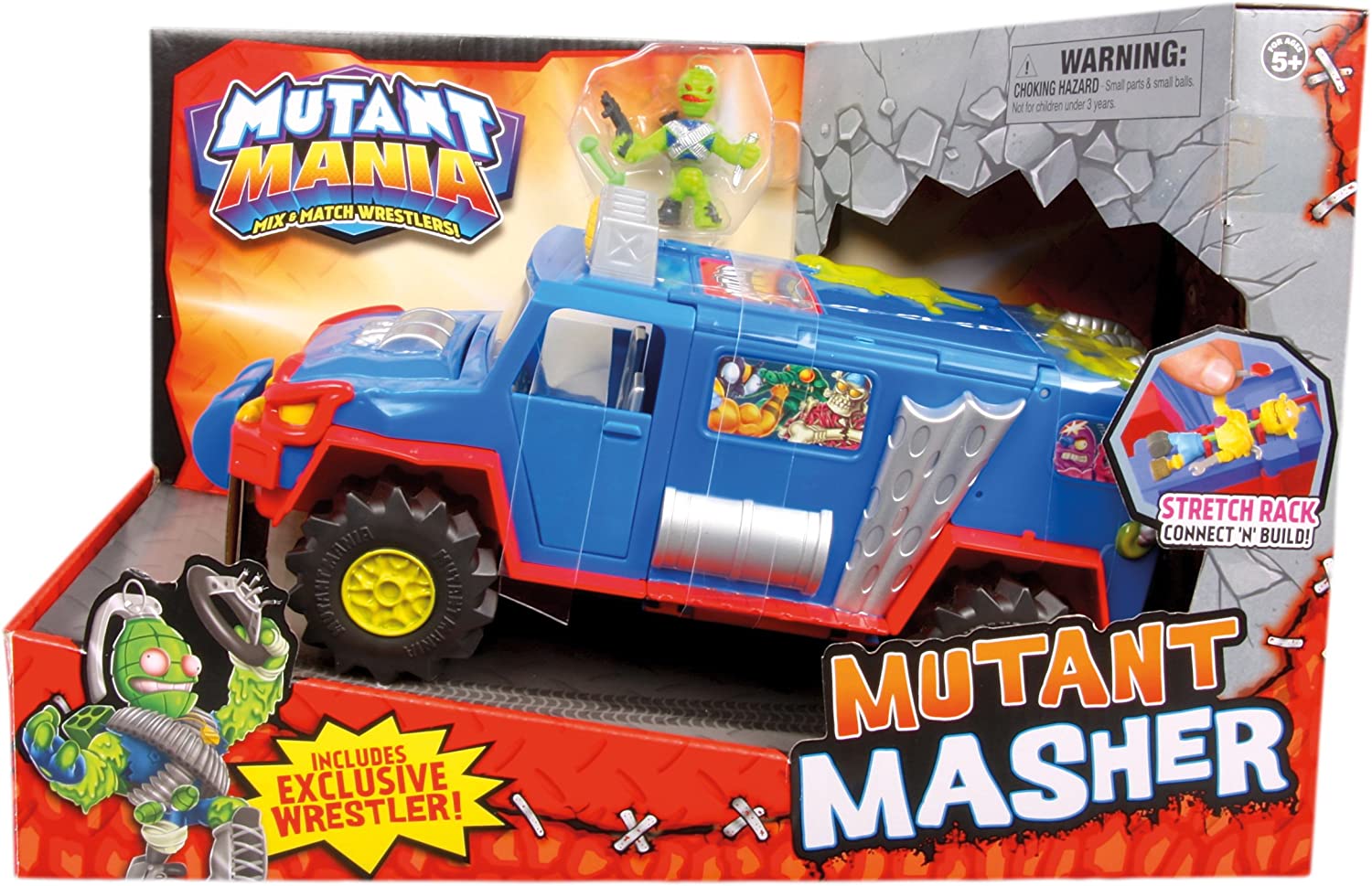 2015 Moose Toys Mutant Mania Mix & Match Wrestlers Mutant Masher ...