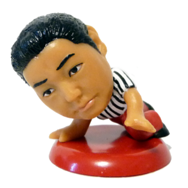 2006 CharaPro Mini Big Heads/Pro-Kaku Heroes Series 8 Shiro Abe [Chase ...