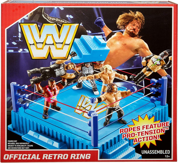 2018 WWE Mattel Official Retro Ring – Wrestling Figure Database
