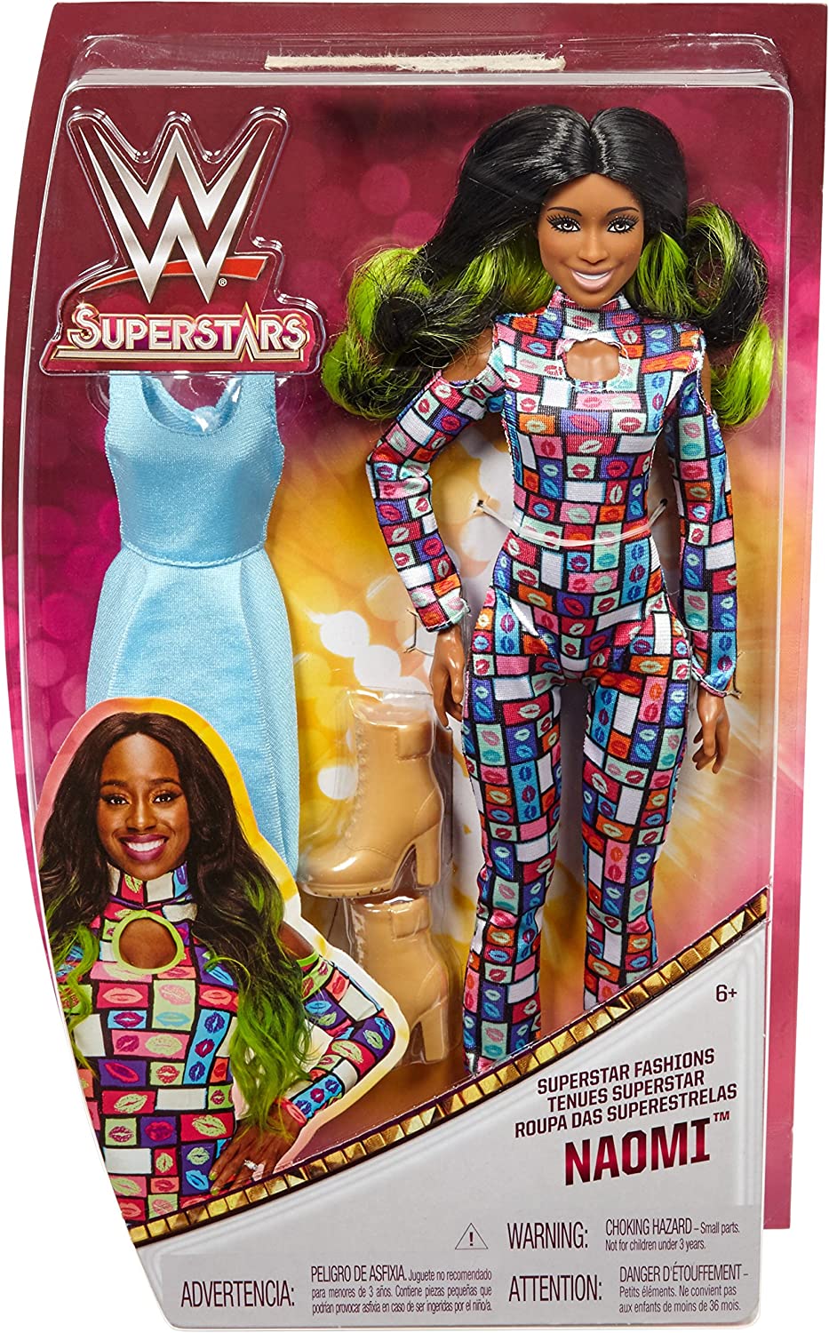 All Naomi [a.k.a. Trinity] Wrestling Action Figures – Wrestling Figure ...