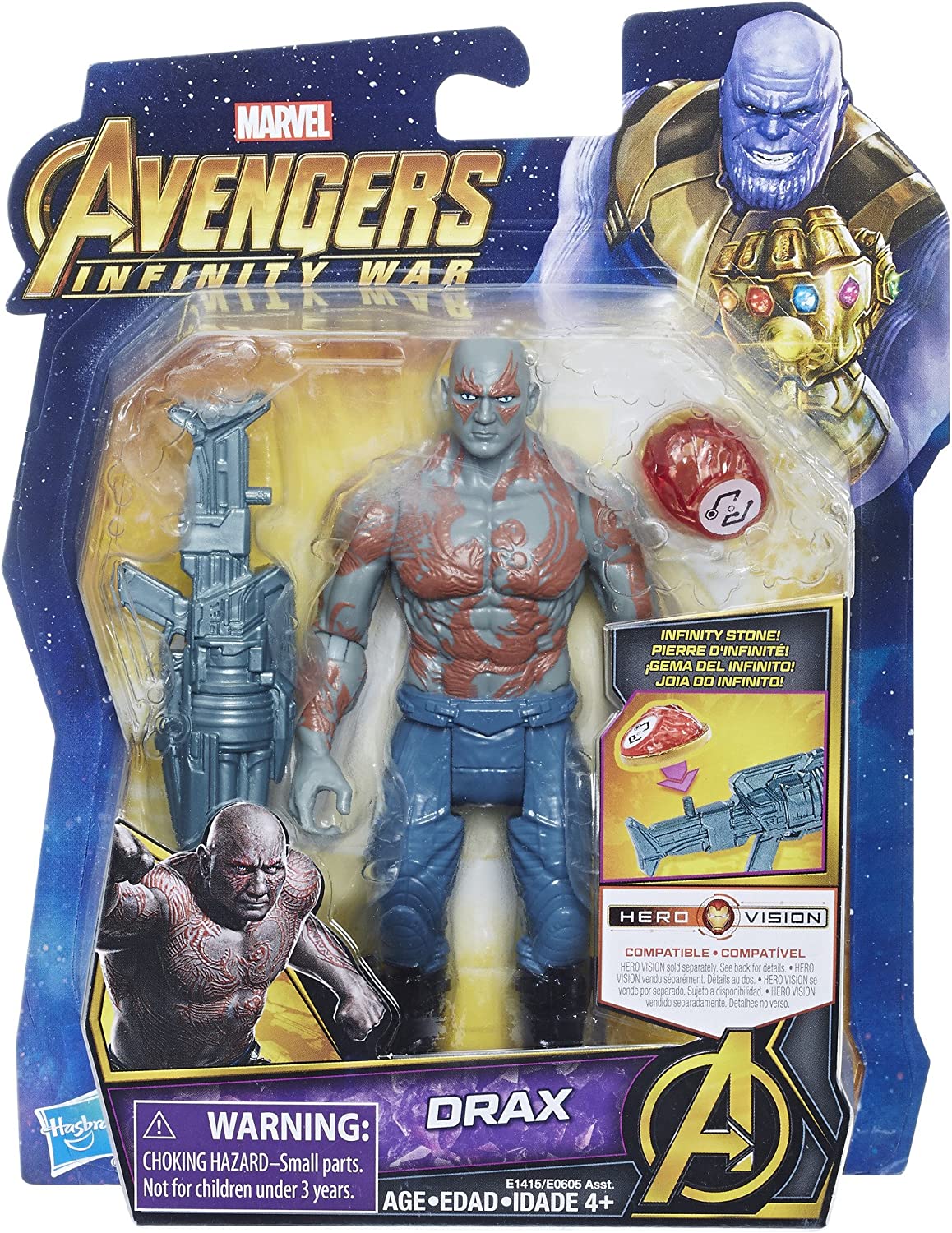 2018 Hasbro Avengers: Infinity War Basic Drax – Wrestling Figure Database
