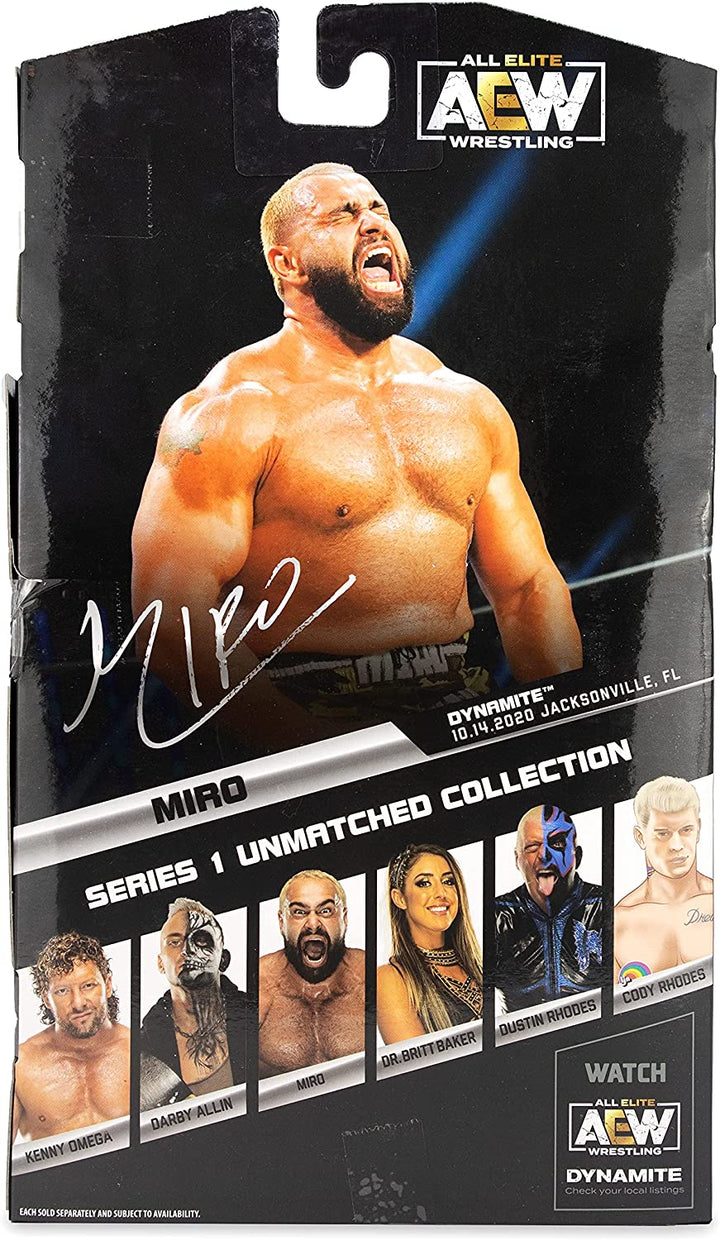 Jazwares AEW Unmatched Collection – Wrestling Figure Database
