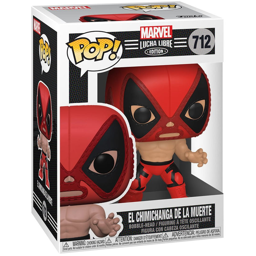 2021 Marvel Lucha Libre Edition Funko POP! 711 El Chimichanga de la Mu ...