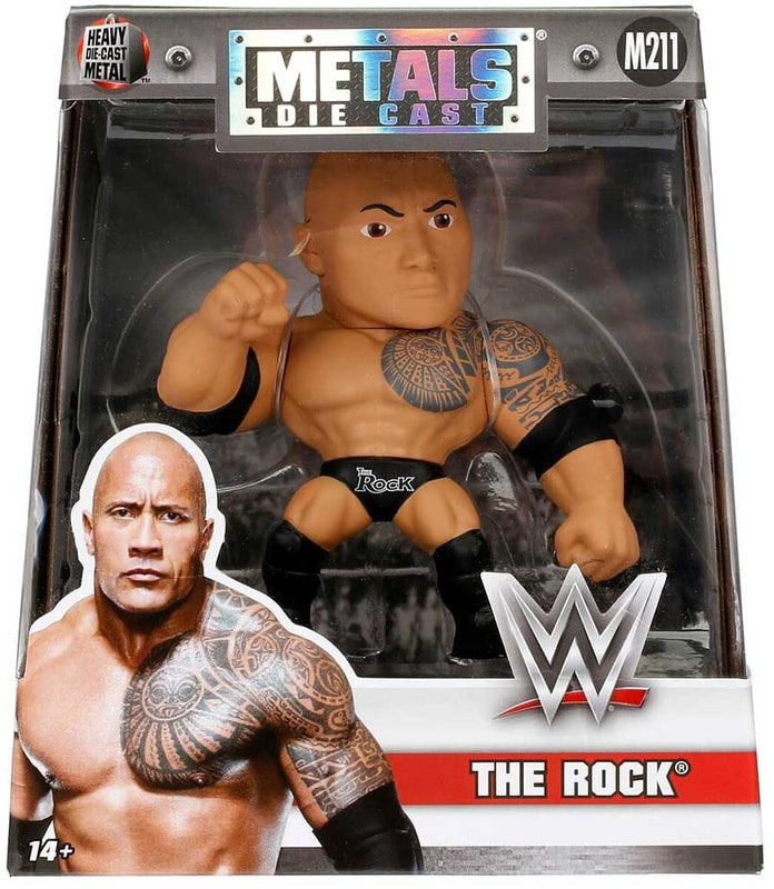 2017 WWE Jada Toys Metals Die Cast 4" The Rock – Wrestling Figure Database