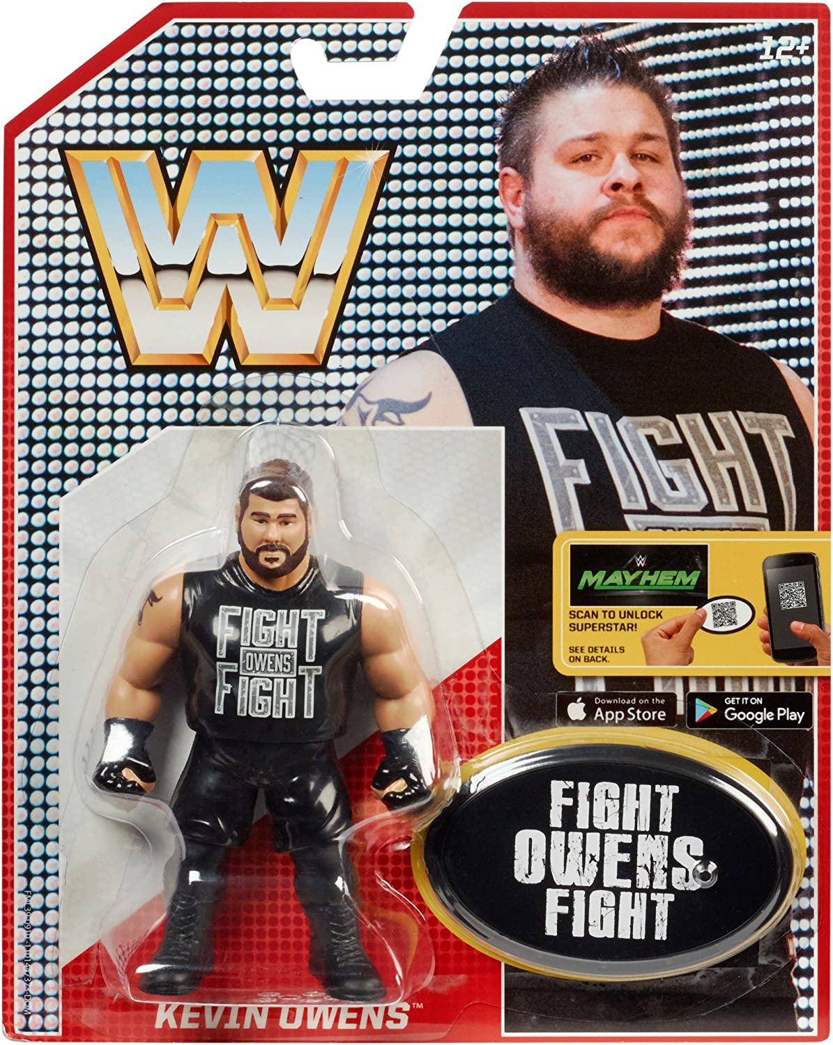 2017 WWE Mattel Retro Series 4 Kevin Owens – Wrestling Figure Database