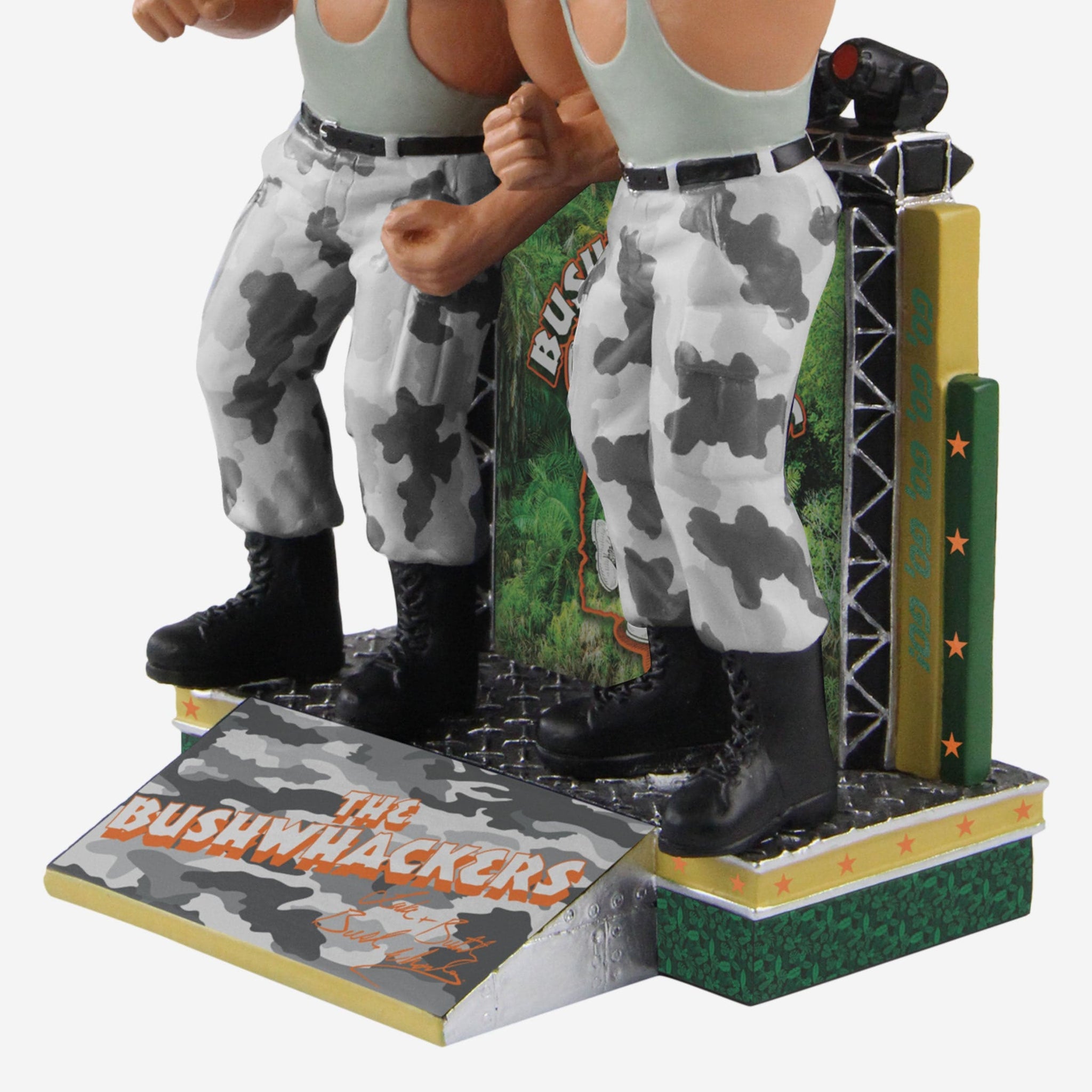 2023 WWE FOCO Bobbleheads The Bushwhackers Team Tag Team Dual Bobblehe ...