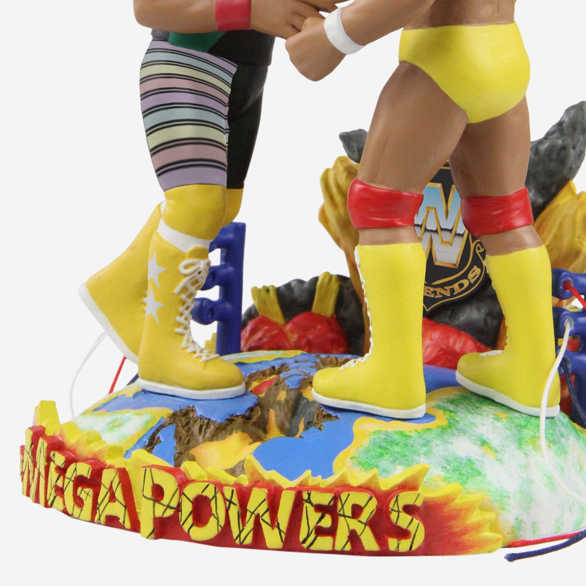 2023 WWE FOCO Bobbleheads Mega Powers Team Tag Team Dual Bobblehead: R ...
