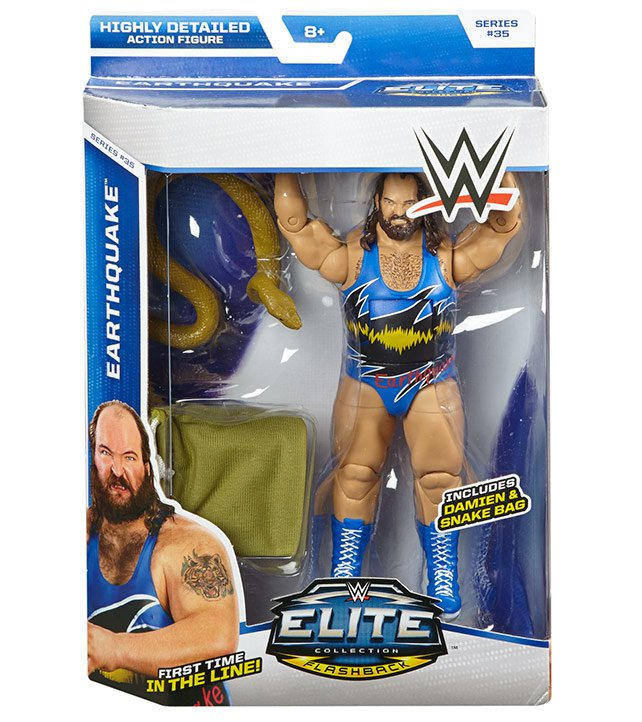 2015 WWE Mattel Elite Collection Series 35 Earthquake – Wrestling ...