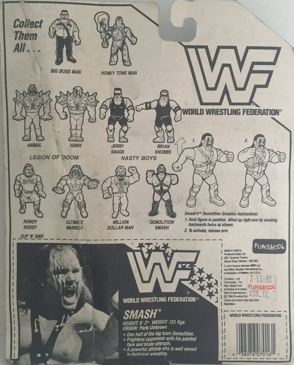 All Demolition Wrestling Action Figures – Wrestling Figure Database