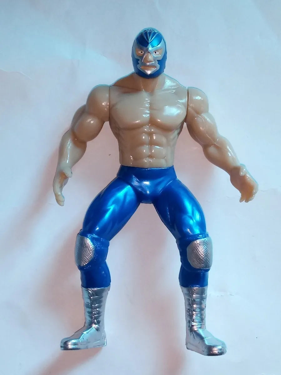 7" Articulated Bootleg/Knockoff Diamanté Azul Mexican Arena Figure ...