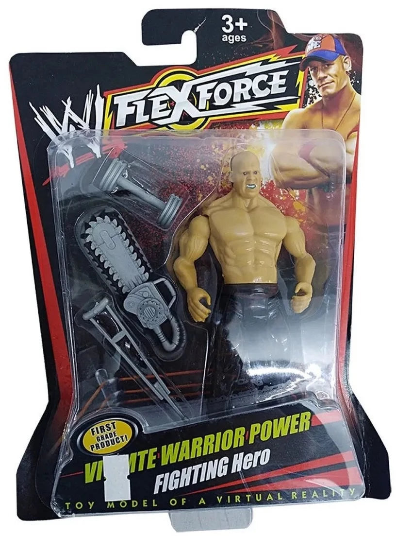 FlexForce Ultimate Warrior Power FIGHTING Hero Bootleg/Knockoff Kane ...