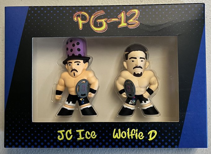 2022 Pro Wrestling Loot Pint Size All Stars PG-13: JC Ice & Wolfie D ...
