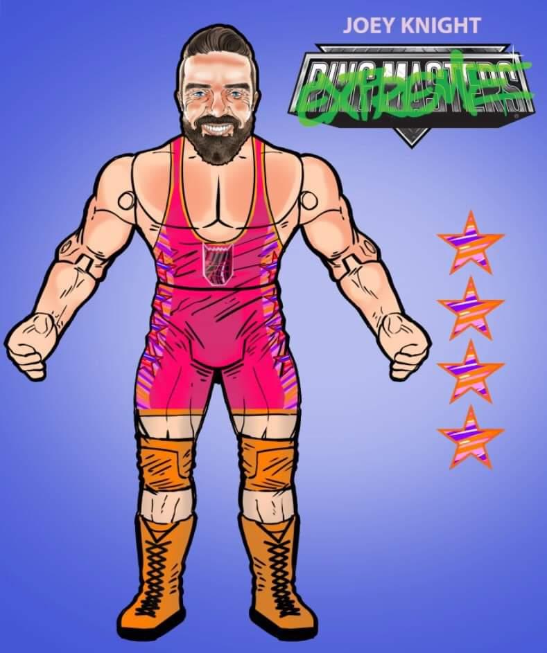 Unreleased Rush Collectibles Extreme Ring Masters Joey Knight ...