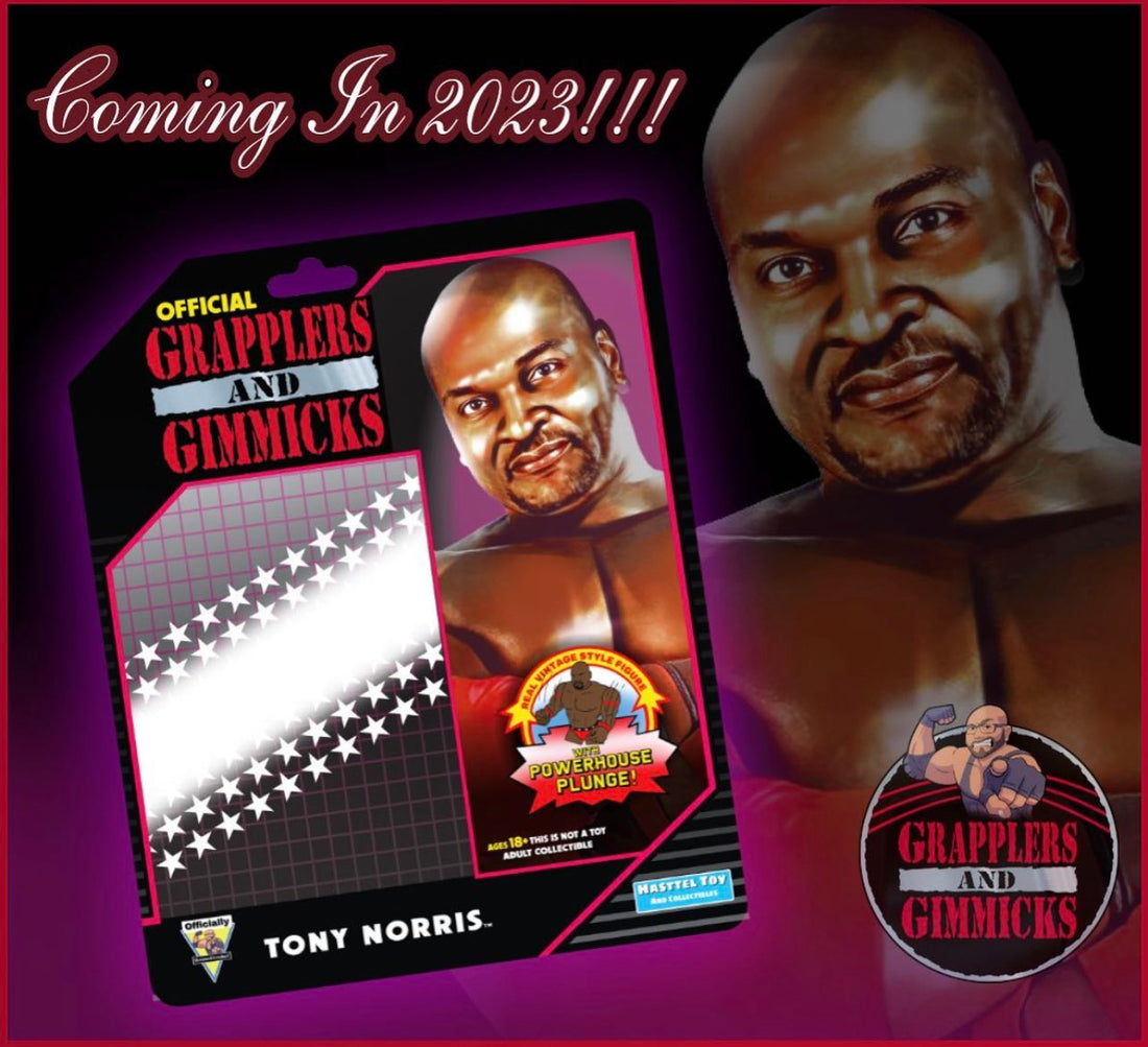 2023 Hasttel Toy Grapplers & Gimmicks Series 1 Tony Norris [Ahmed John ...
