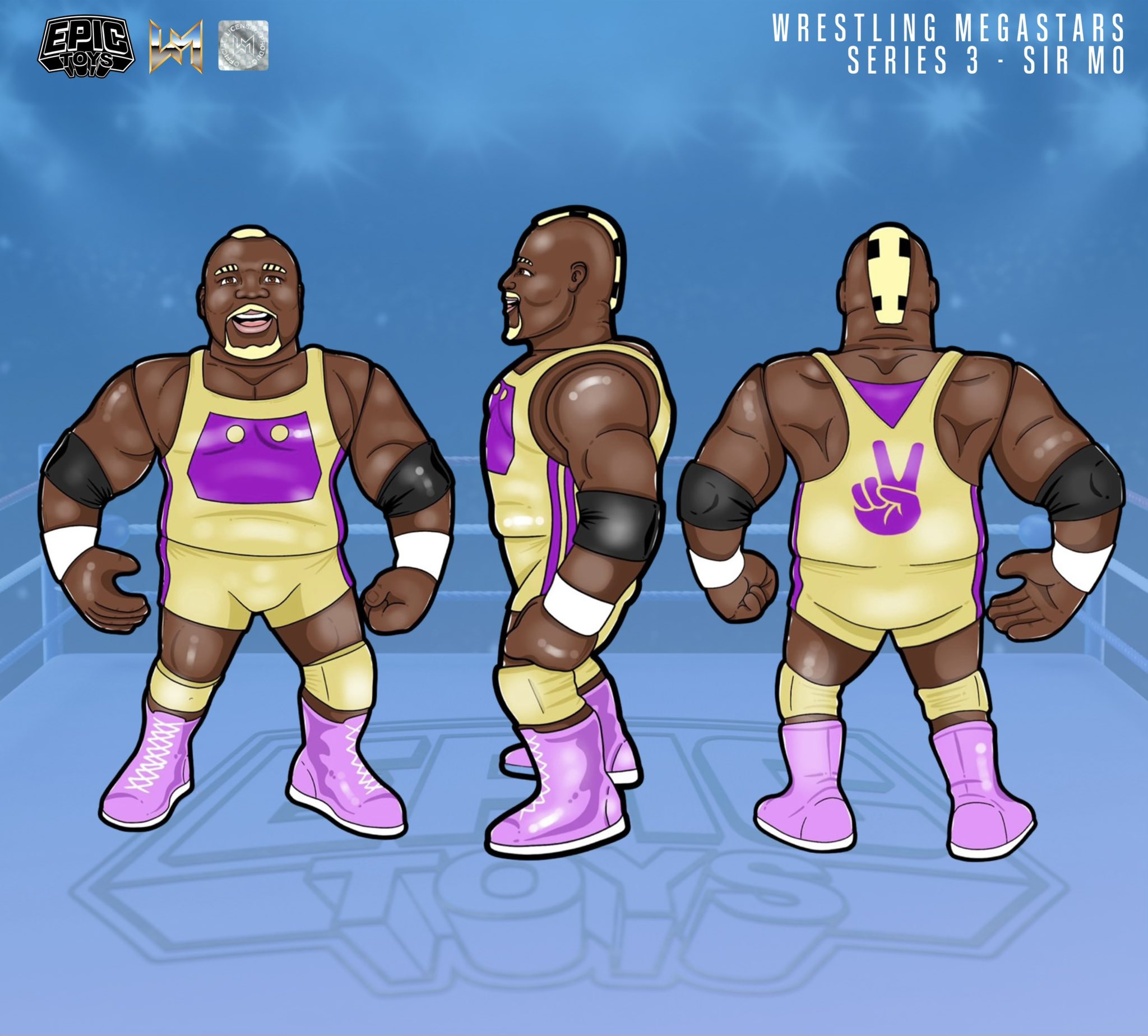 Unreleased Epic Toys Wrestling Megastars Men On a Mission Mo ...