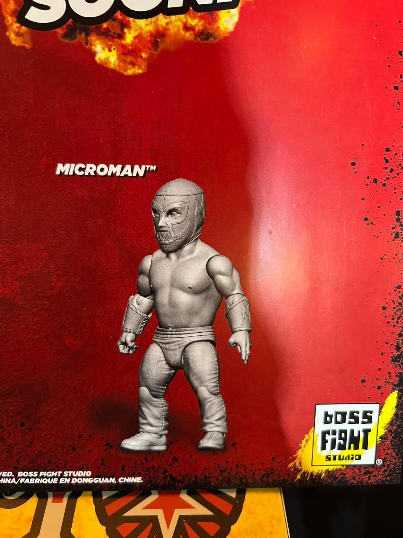MLW Boss Fight Studio Fusion Series 1 Microman – Wrestling Figure Database
