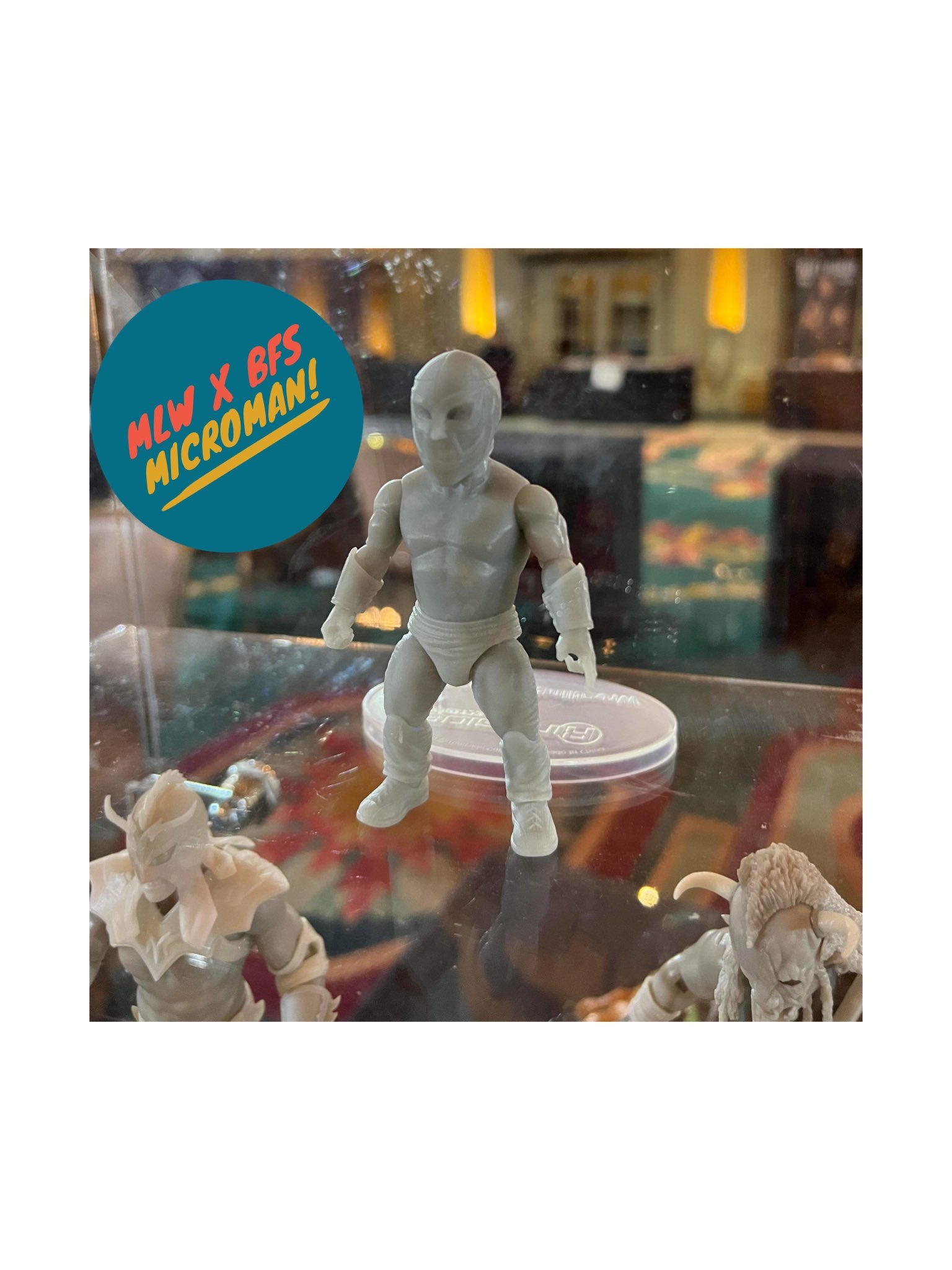 MLW Boss Fight Studio Fusion Series 1 Microman – Wrestling Figure Database