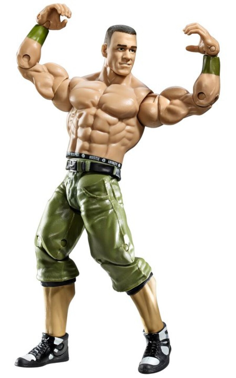2011 WWE Mattel Basic WrestleMania Heritage Series 2 John Cena – Wrestling Figure Database