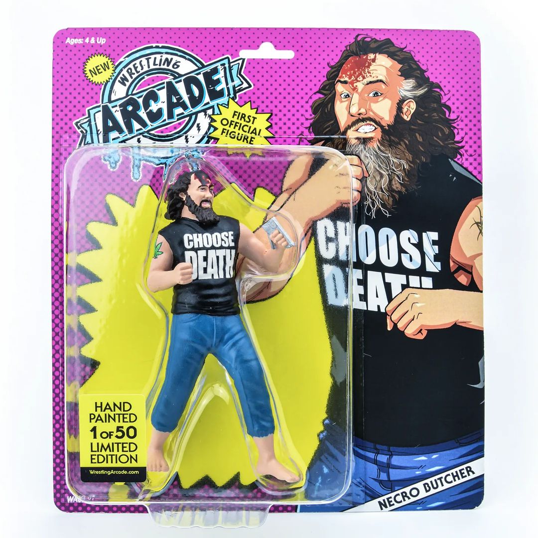 2022 Wrestling Arcade Necro Butcher [With Black Shirt] – Wrestling ...
