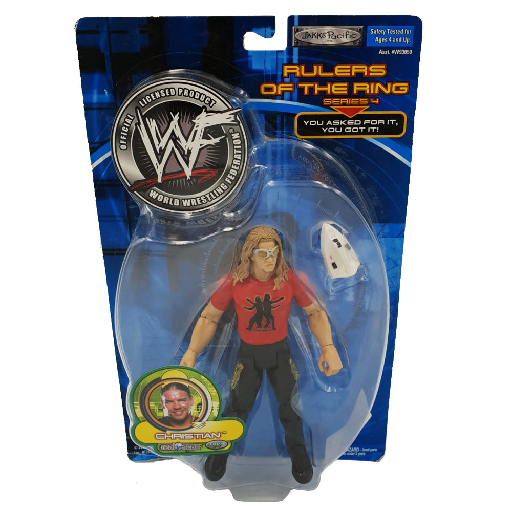 2001 WWF Jakks Pacific Titantron Live Rulers of the Ring Series 4 Chri ...