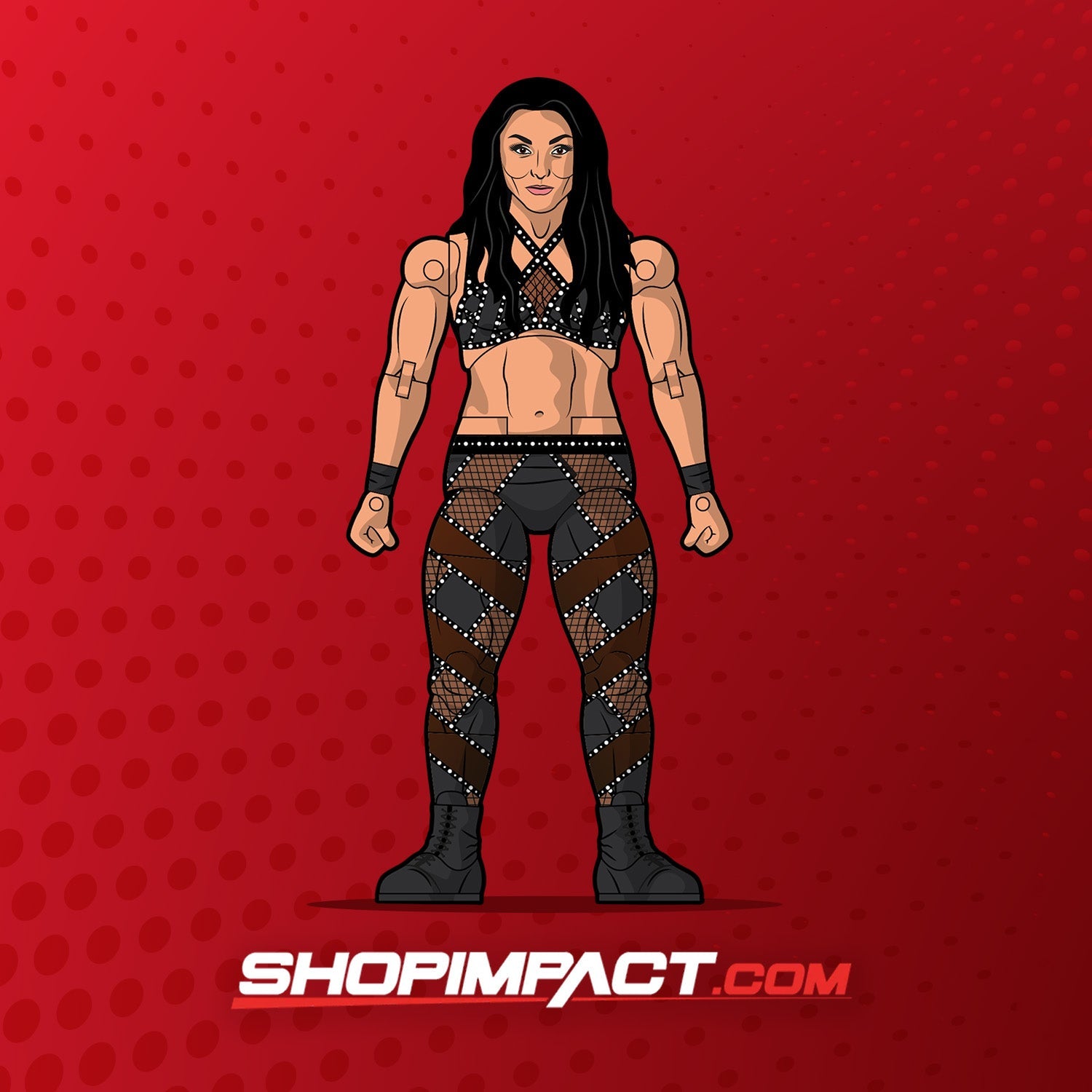 Unreleased Chella Toys IMPACT! Wrestling Series 1 Deonna Purrazzo ...