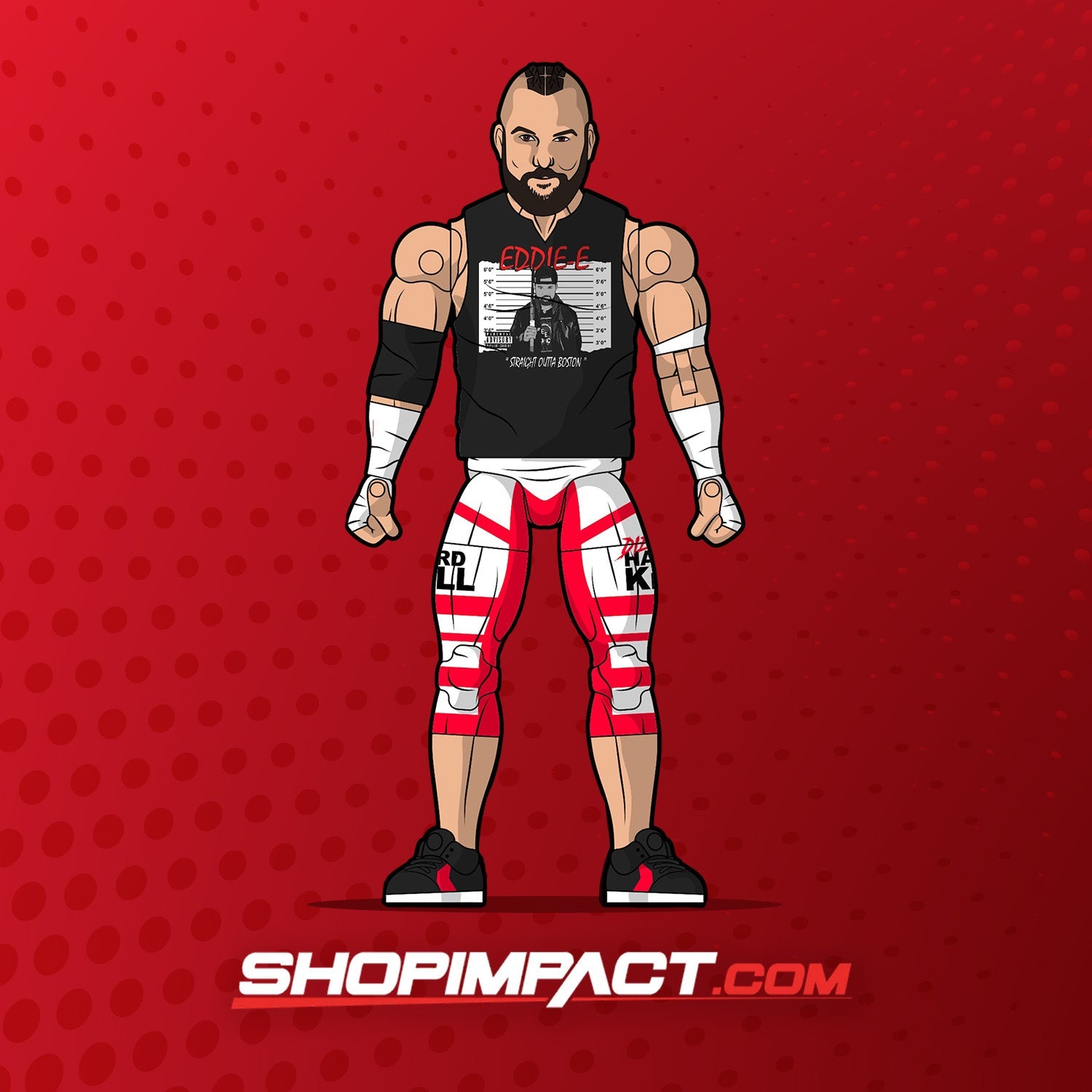 Unreleased Chella Toys IMPACT! Wrestling Series 1 Eddie Edwards ...