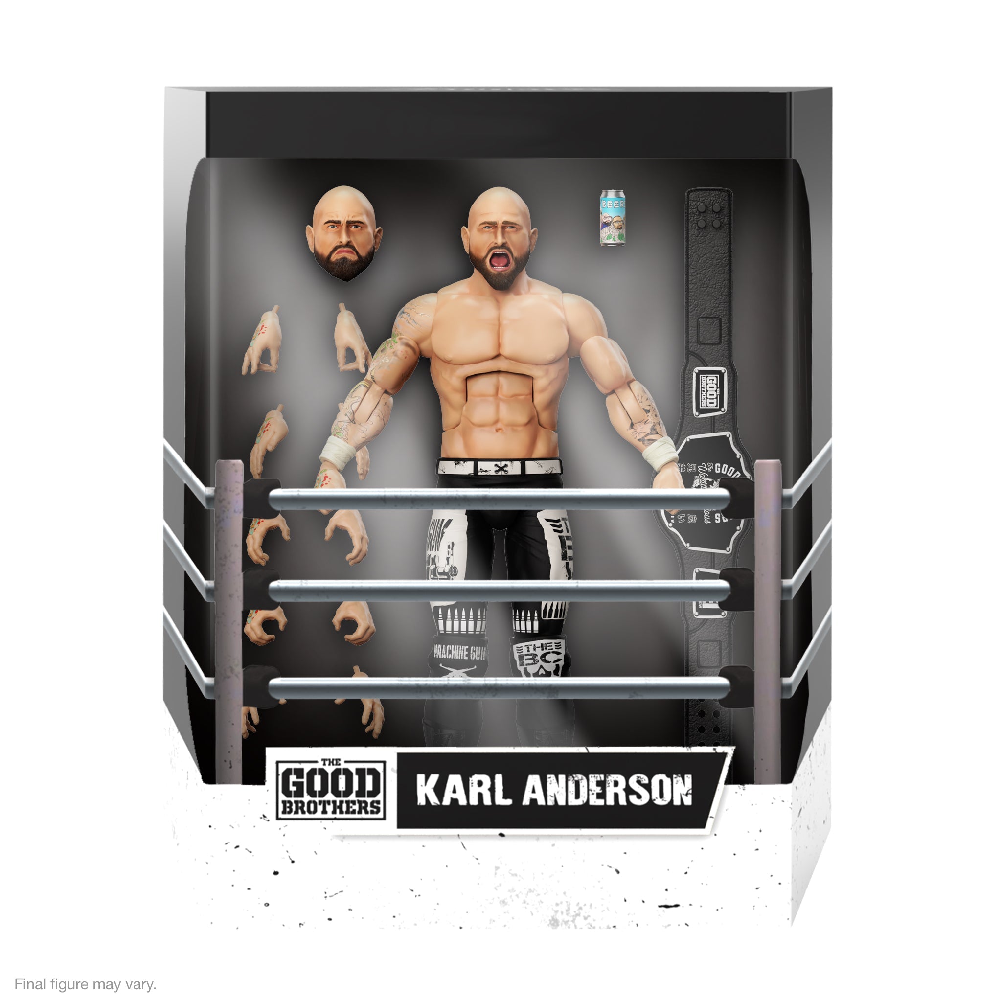 Unreleased Super7 Ultimates The Good Brothers Series 2 Karl Anderson ...