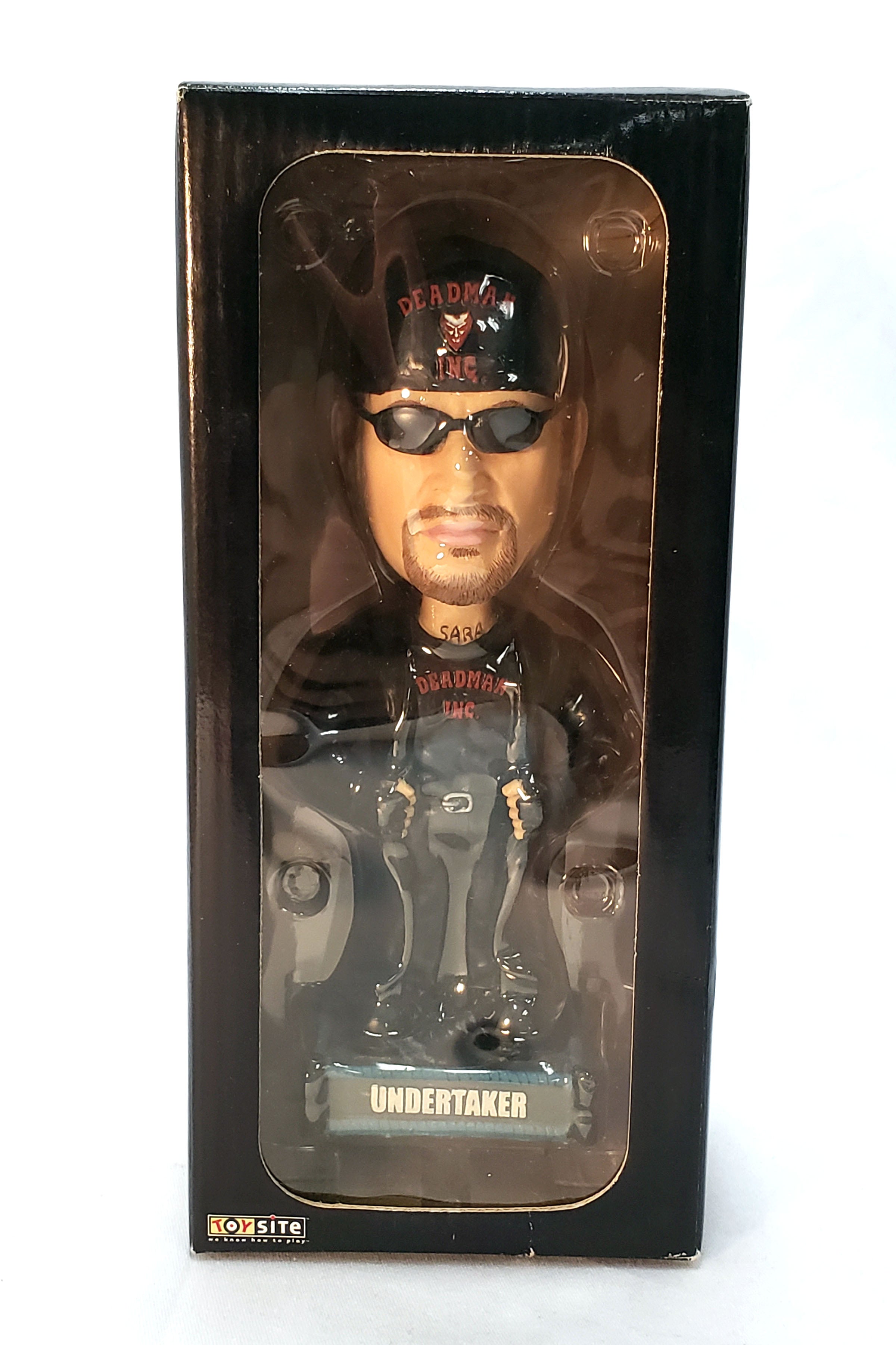 2001 WWF ToySite Superstars BobbleHeads Undertaker – Wrestling Figure ...