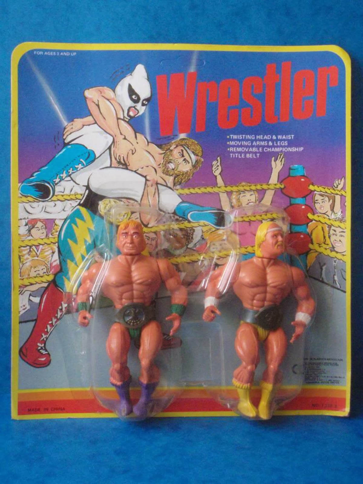 Wrestler Bootleg/Knockoff 2-Pack: 339/9 & 339/11 [Hulk Hogan ...