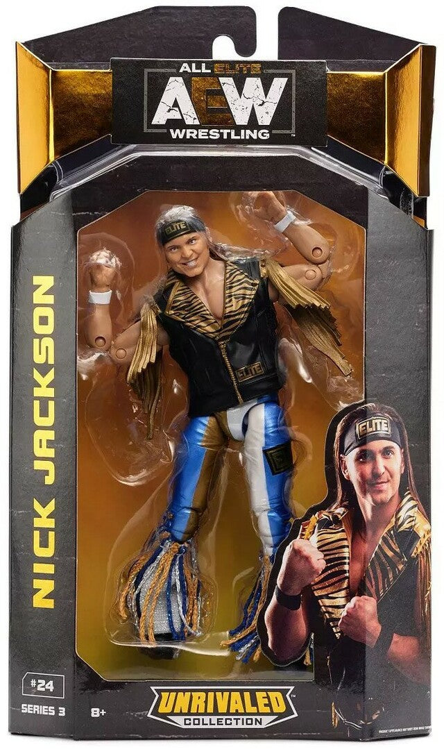 2021 AEW Jazwares Unrivaled Collection Series 3 #24 Nick Jackson ...