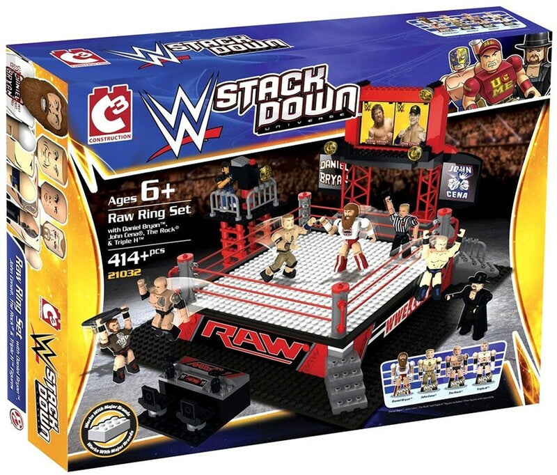 2014 WWE Bridge Direct StackDown Series 2 Raw Ring Set – Wrestling Figure Database
