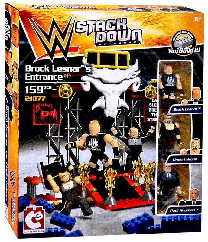 2015 WWE Bridge Direct StackDown Series 3 Brock Lesnar's Entrance ...