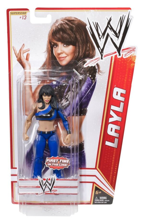 2012 WWE Mattel Basic Series 15 #13 Layla – Wrestling Figure Database