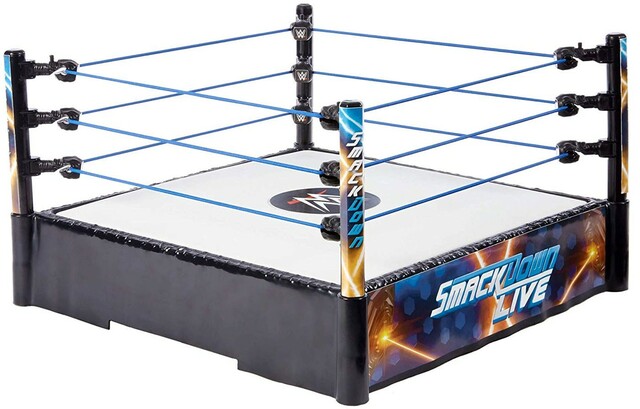 2018 WWE Mattel Basic Smackdown Live Ring – Wrestling Figure Database