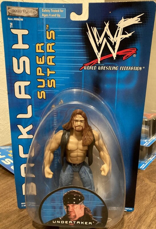 2001 WWF Jakks Pacific Backlash Series 3 Undertaker [Exclusive ...